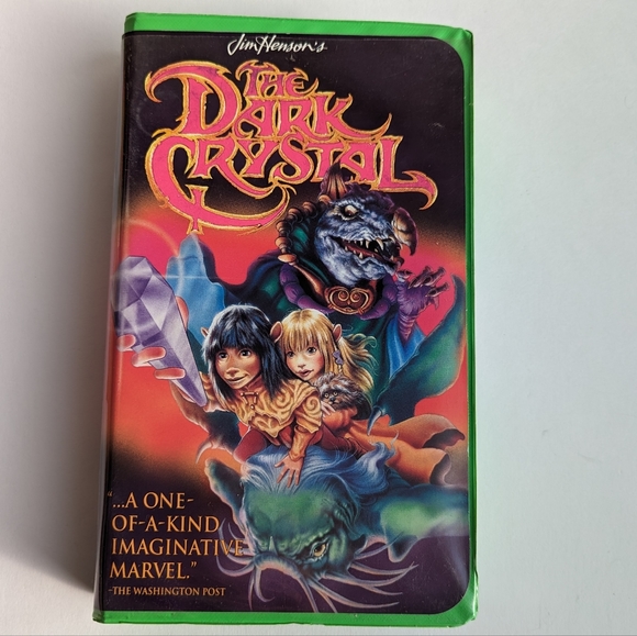 Media | The Dark Crystal Jim Henson Vhs Clamshell 1994 | Poshmark
